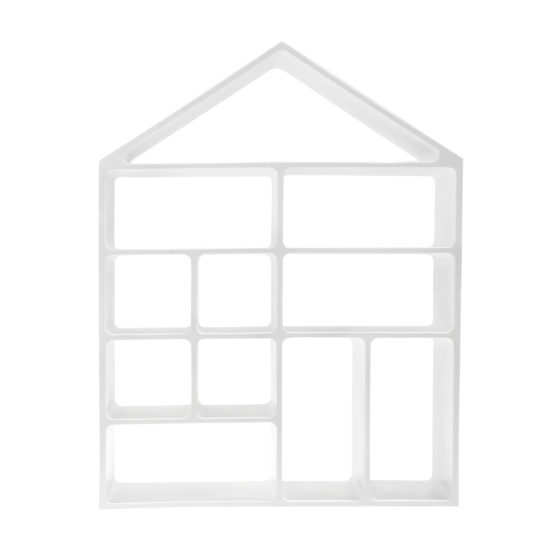 House Shaped Display Shelf - Meraki Concept Studio